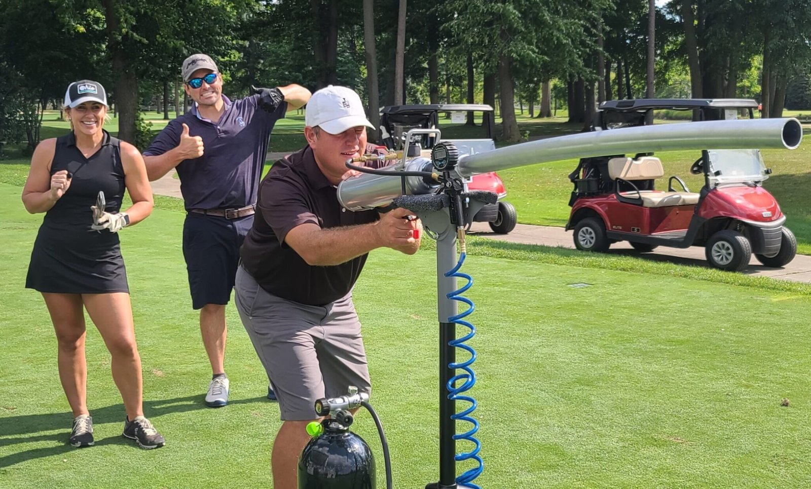 Our Launchers - Charity Golf Guns